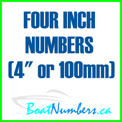 Boat Numbers Canada Boat Decals Registration Numbers Custom Boat Decal